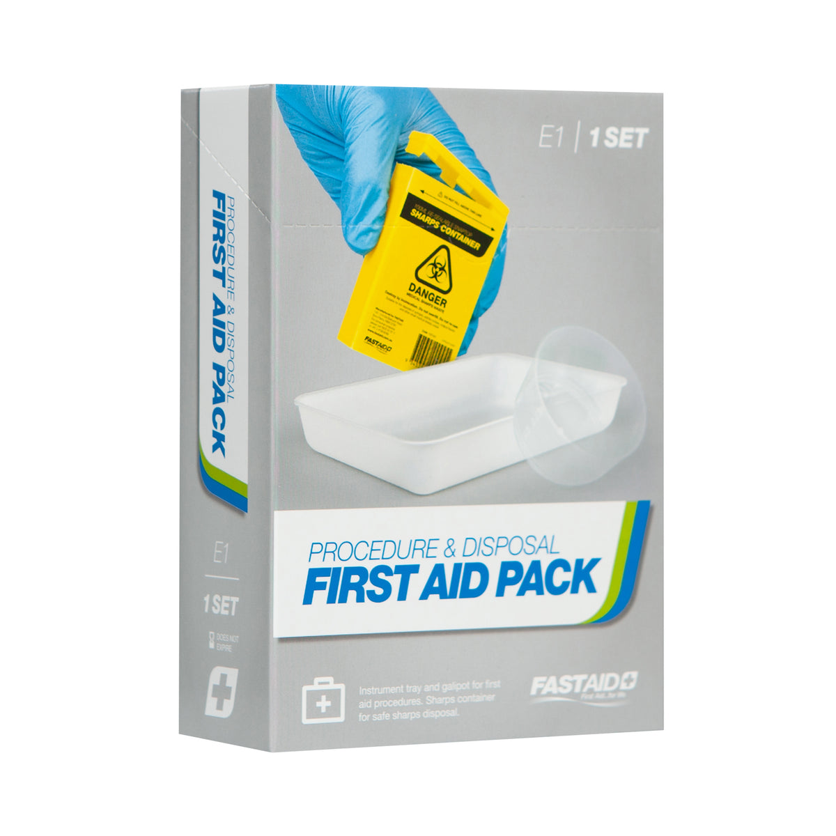 FastAid E1 Procedure and Disposal First Aid Pack — The Workwear Shed