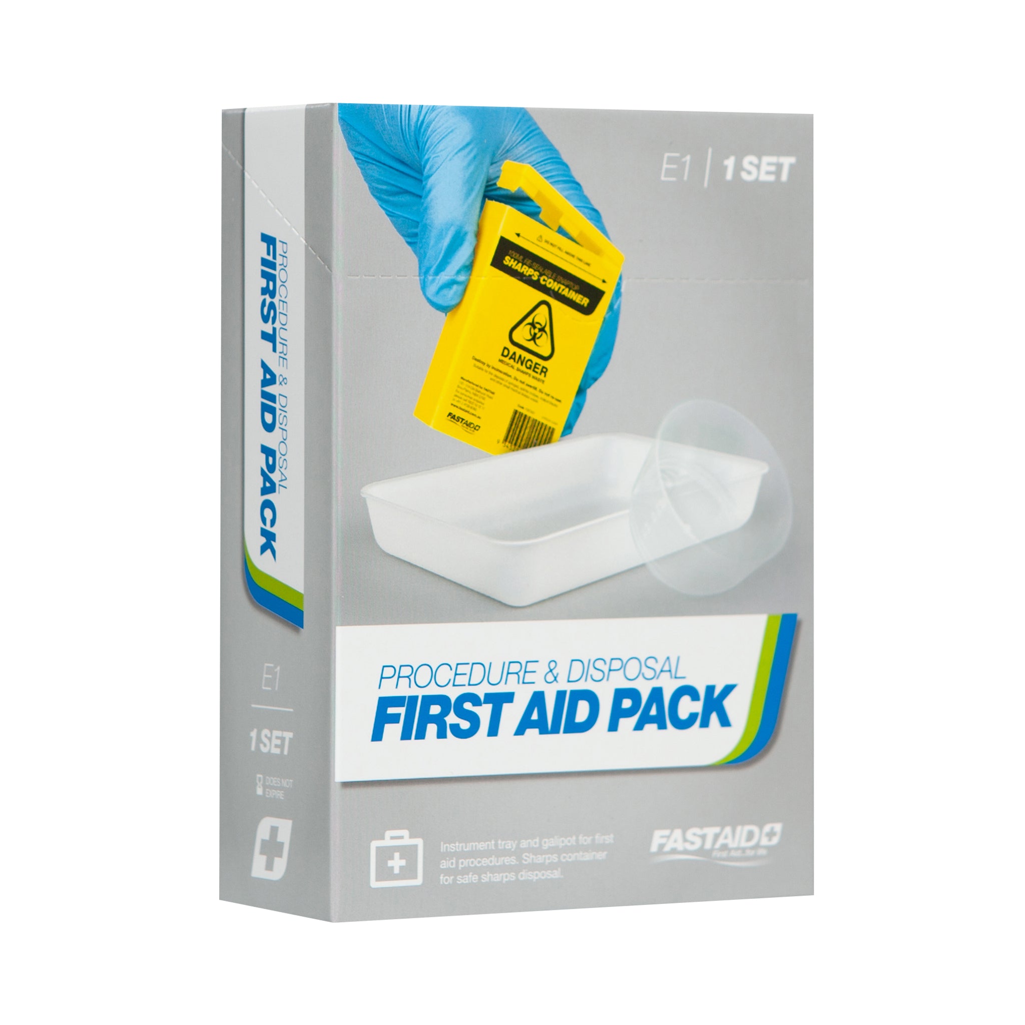 FastAid E1 Procedure and Disposal First Aid Pack — The Workwear Shed
