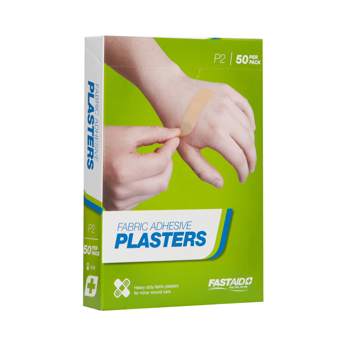 FastAid P2 Adhesive Plasters Fabric 76 x 25mm 50pk — The Workwear Shed