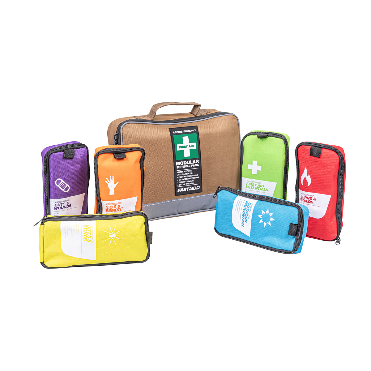 FastAid FAAM30 Aspire-Edition Modular Survival First Aid Kit — The ...